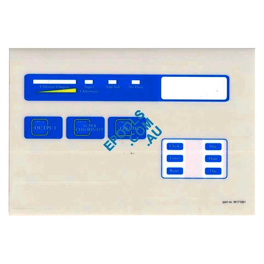 Davey D Series Zodiac LM2 Chlorinator Power Box Fascia Label – Epools ...