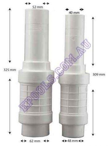 PVC Pipe Pressure Pipe Joiner EasyFix Coupling Kit – Epools Pool Shop