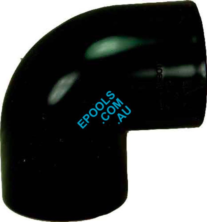 Swimming Pool 50mm Pressure PVC Elbow 90 Degree Black – Epools Pool Shop