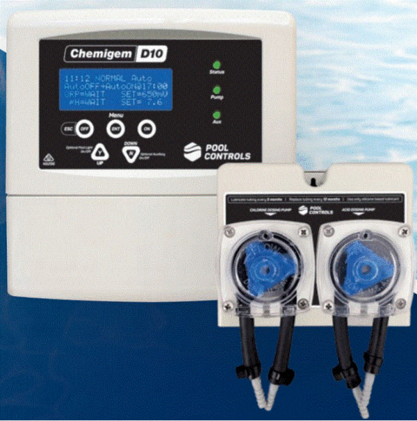 Chemigem D10 Automatic Chemical Dosing System with pumps – Epools Pool Shop