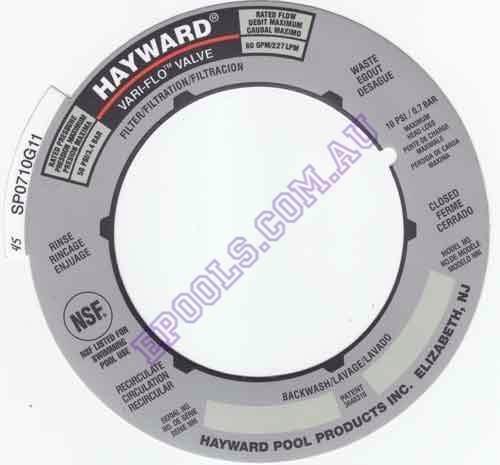 Decal 40mm Filter Valve Hayward Plus Filter Models – Epools Pool Shop