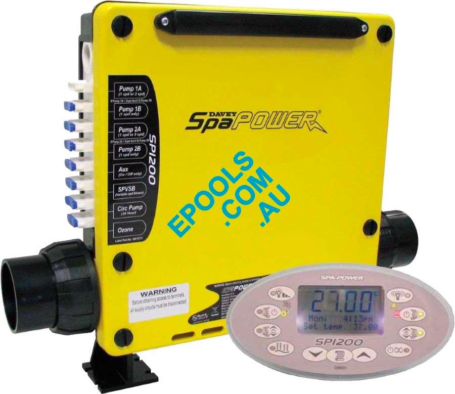 Davey Spa-Quip 1200 1000 Controller 6.0 Kilowatt Heater – Epools Pool Shop