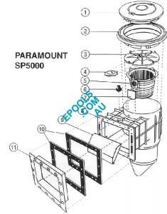 Waterco Paramount SP5000 Diagram – Epools Pool Shop