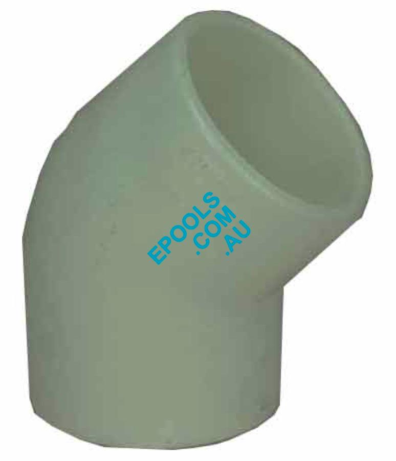 32mm 45 Pressure Pipe Fitting White – Epools Pool Shop