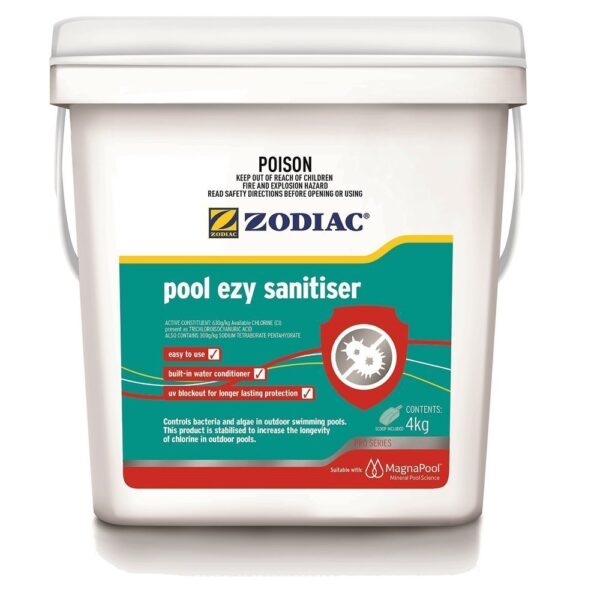 Zodiac Swimming Pool Ezy Sanitiser Powder 4kg – Epools Pool Shop