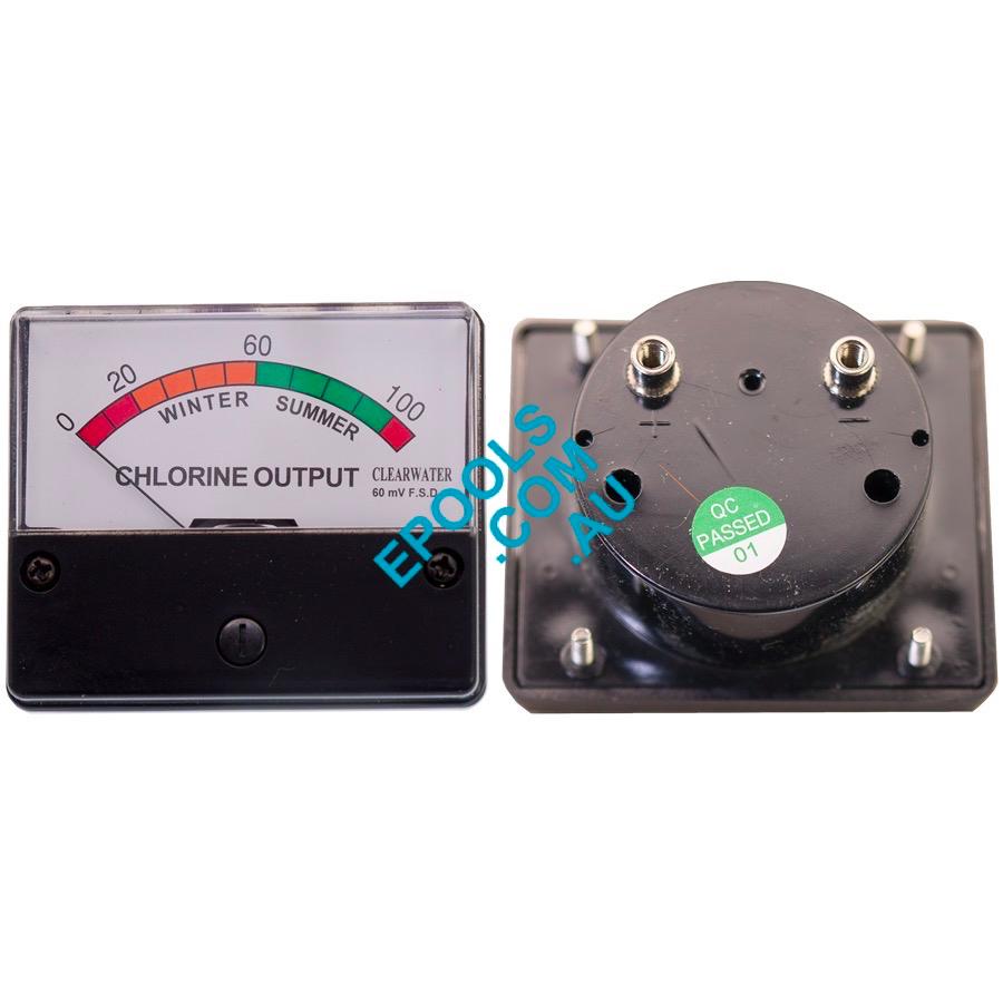 Clearwater Zodiac C Series Chlorinator Chlorine Output Meter W070011 ...