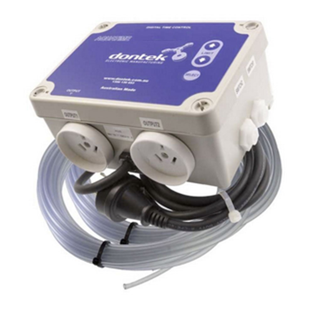 Dontek Dual Air Switch Battery Back Up Timer 10 Amp – Epools Pool Shop