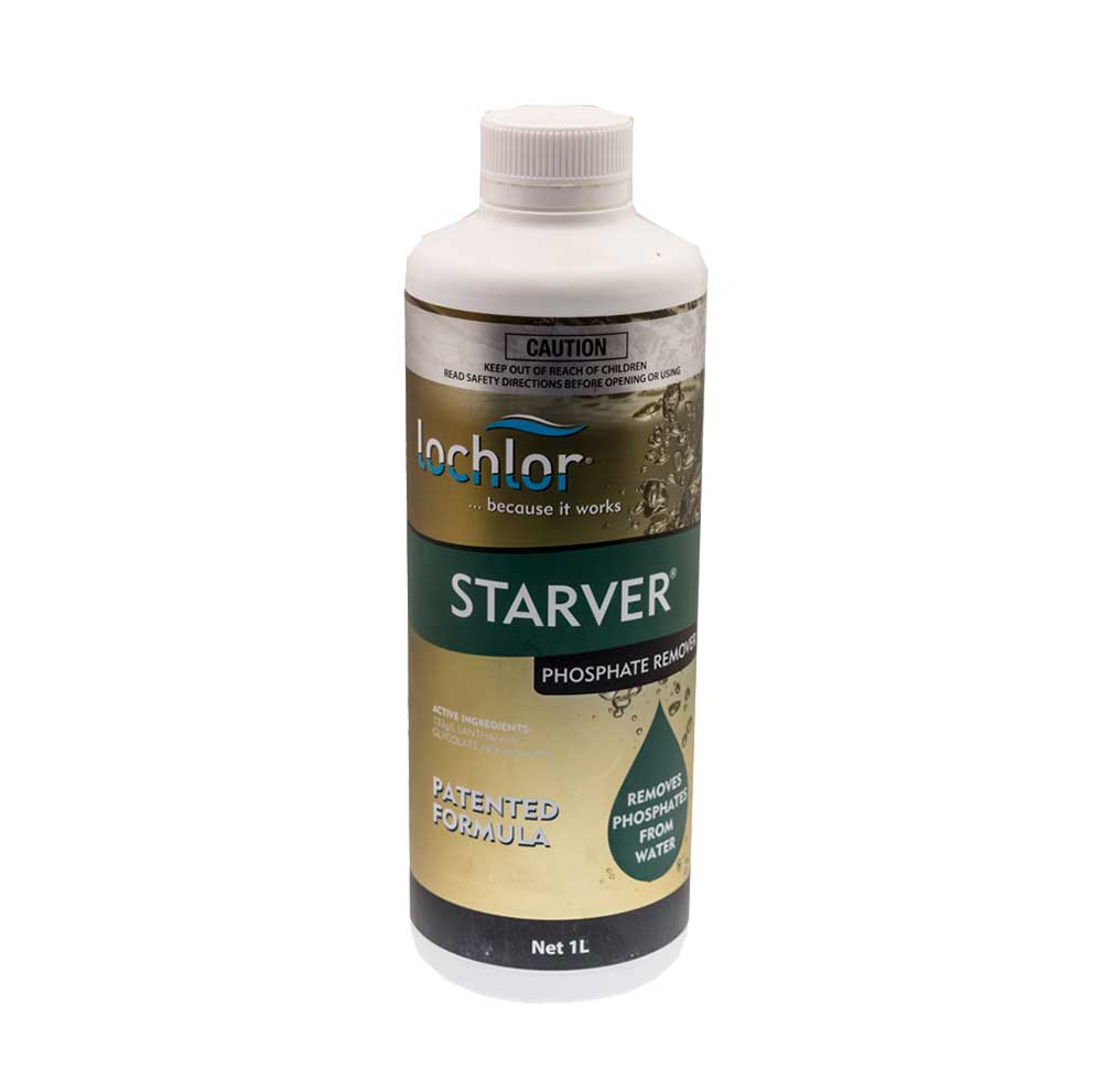 LoChlor Starver Removes Algae Food Phosphate 1lt. – Epools Pool Shop
