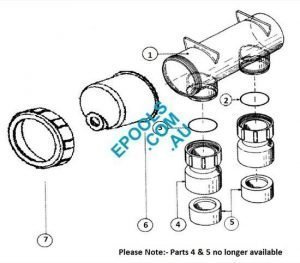 Poolrite Salt Cell Housing Replacement Parts – Epools Pool Shop