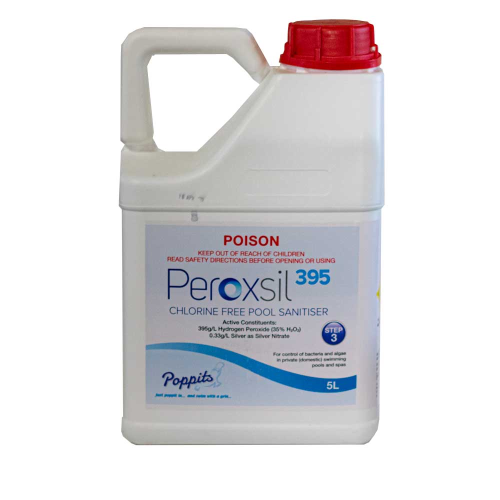 Peroxsil 395 Pool Spa Poppits 5L Sanitiser – PICK UP ONLY – Epools Pool ...