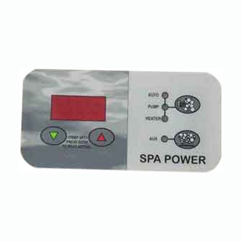 Spa Power SP800 Rectangular Touchpad With Overlay – Epools Pool Shop