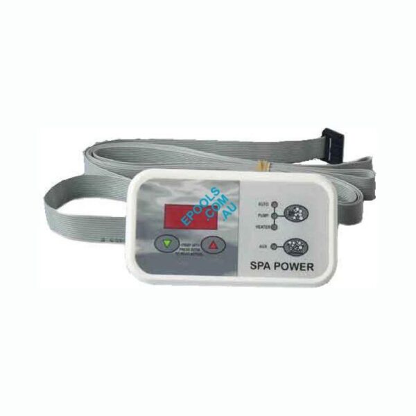 Spa-Power SP 600 SP601 Rectangular Touchpad – Epools Pool Shop