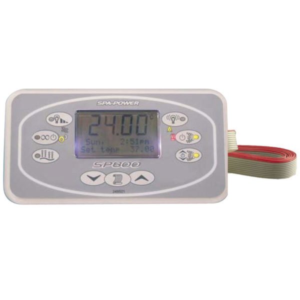 Spa Power SP800 Oval Touchpad with Overlay – Epools Pool Shop