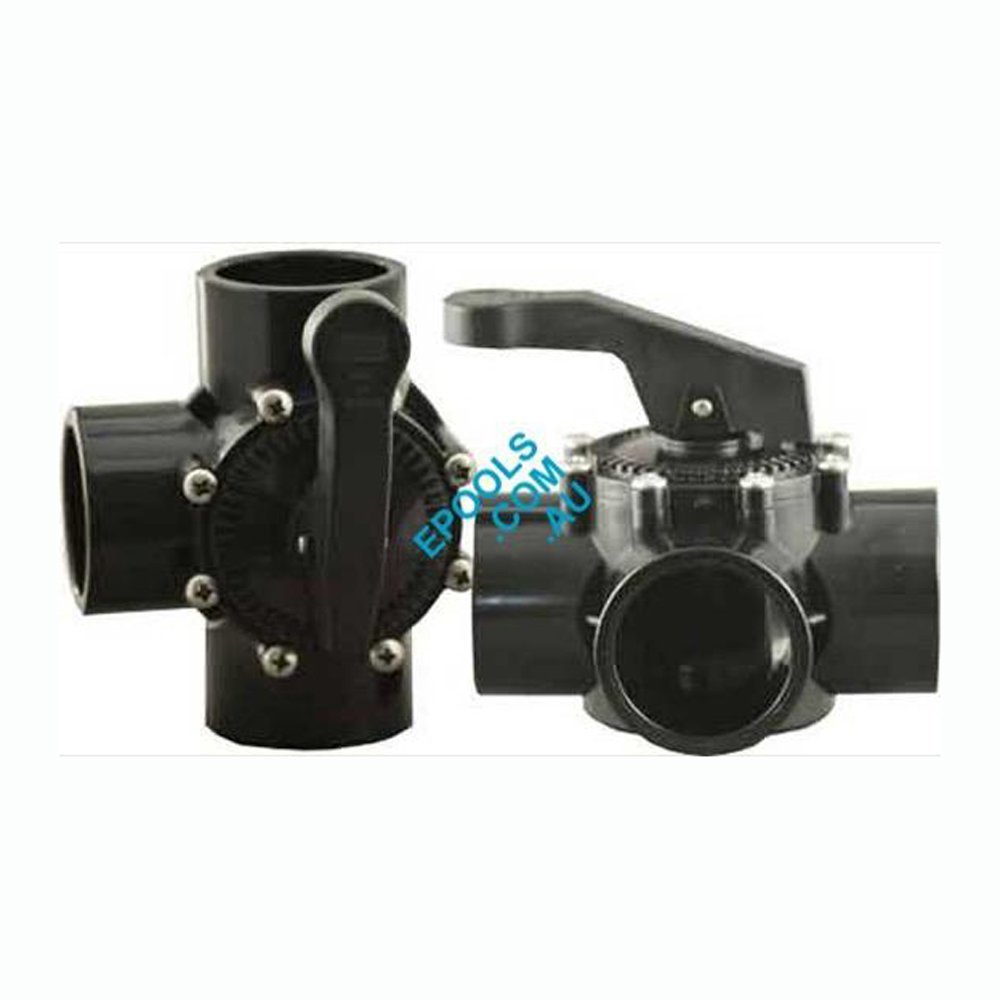 FPI Waterco 3 way Valve 360d 4 bar Slip fit 50mm 65mm – Epools Pool Shop