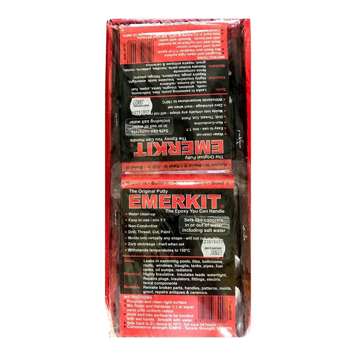 Emerkit Two Part Epoxy Resin Adhesive – Epools Pool Shop
