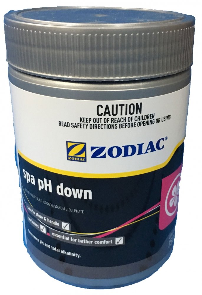 Zodiac Spa pH Down 750g – Epools Pool Shop