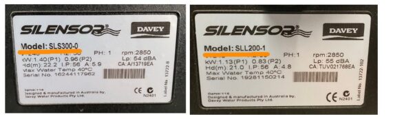 Davey Silensor SLS and SLL Impellers – Epools Pool Shop