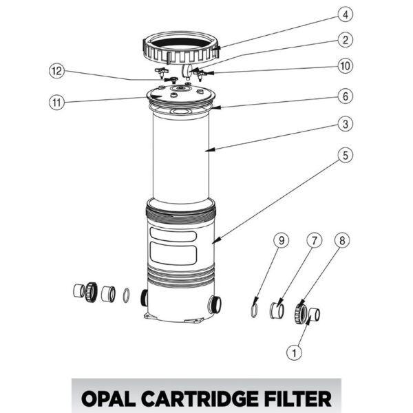 Waterco Paramount Opal Cartridge Filter PARTS – Epools Pool Shop