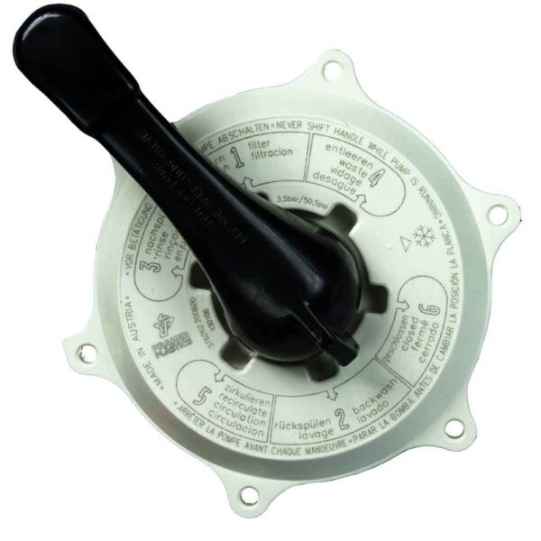 Davey 40mm Praher Multi Port Valve Top Section – Epools Pool Shop