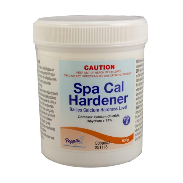 Poppits Spa Cal Hardener 500g – Epools Pool Shop