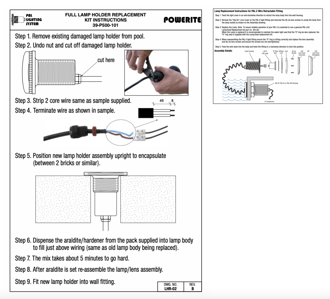 Pal 2000 LED Four Wire Multi Coloured Bulb With O-Ring – Epools Pool Shop