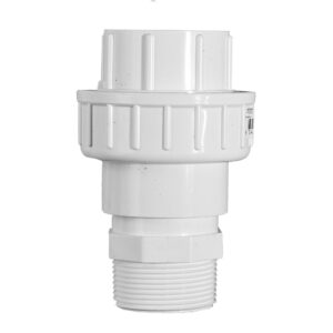 BARREL UNION 50MM PVC WITH 2″ MALE BSP AND SLIP FIT BLACK – Epools Pool ...